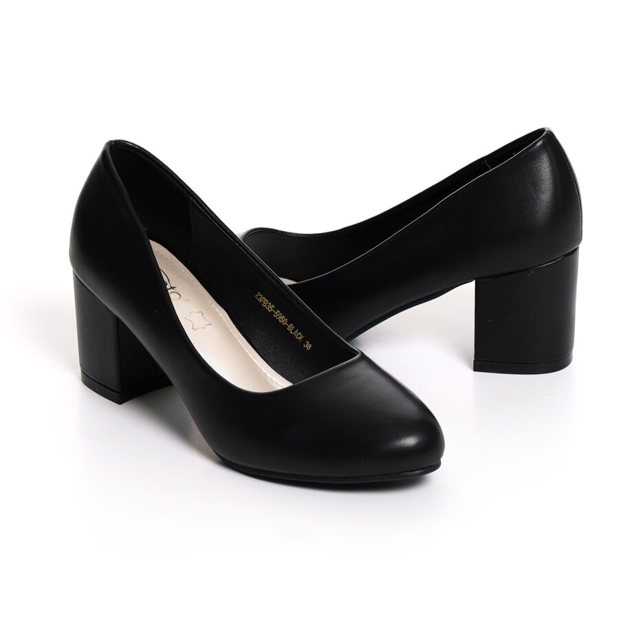 Melnas papēžu kurpes Evento - Klasiskas augstpapēžu kurpes - S&R ...